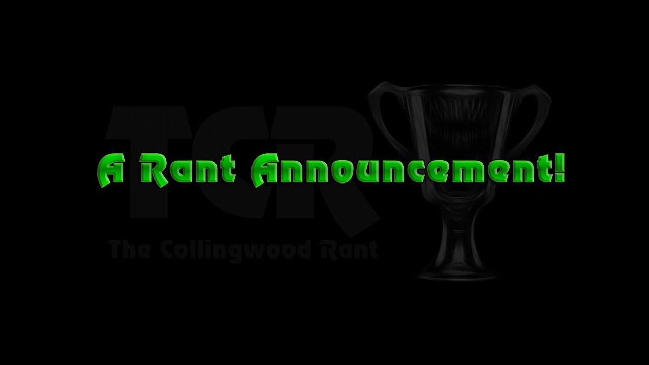 A Rant Announcement! - YouTube