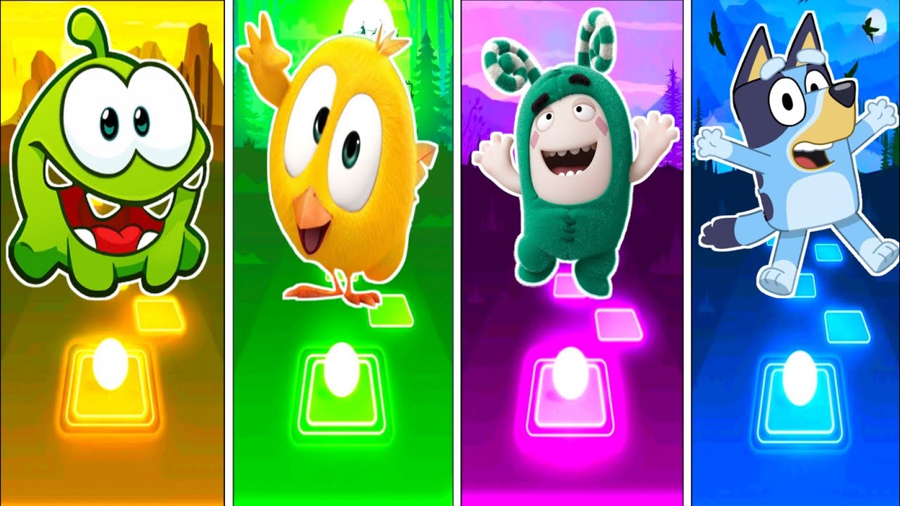 Om Nom Baby - where's Chicky? Funny Chicky - Baby zee is sick - Bluey ...