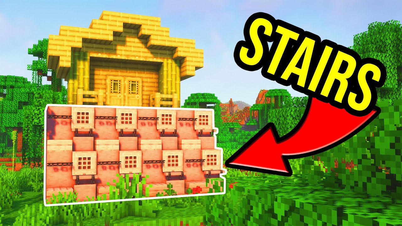 Strange Stairs in Minecraft 🪜 - YouTube