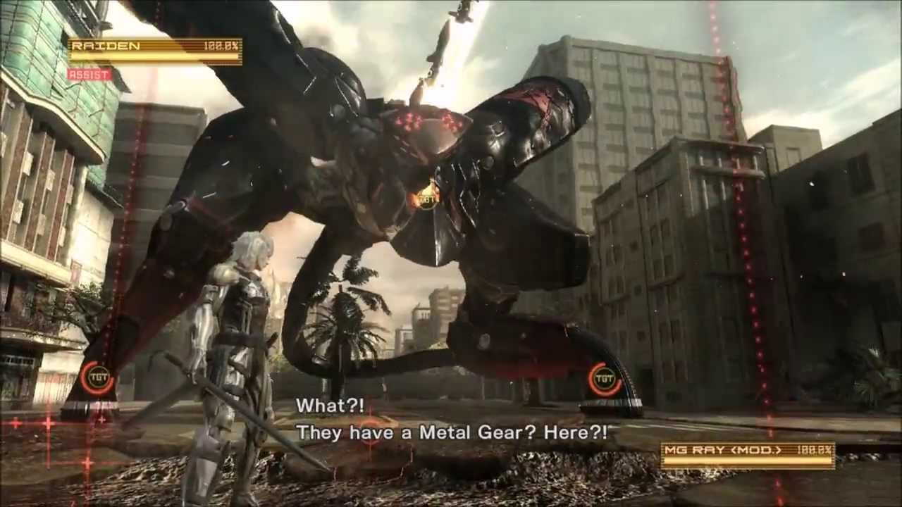 Metal Gear Rising: Revengeance First Boss - YouTube