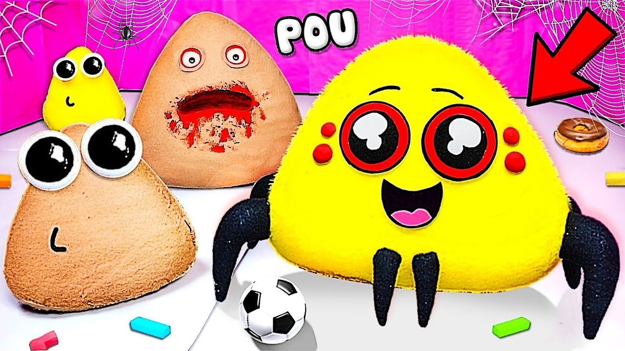 All POU - BABY SPIDER POU, EVIL POU.EXE, - Boss Fight - FULL Gameplay (POU'S REVENGE) Roblox ...