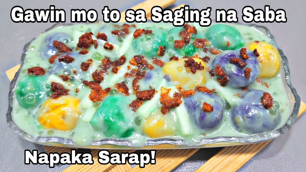 Delicious Saging Na Saba Recipe Treat Yourself Youtube