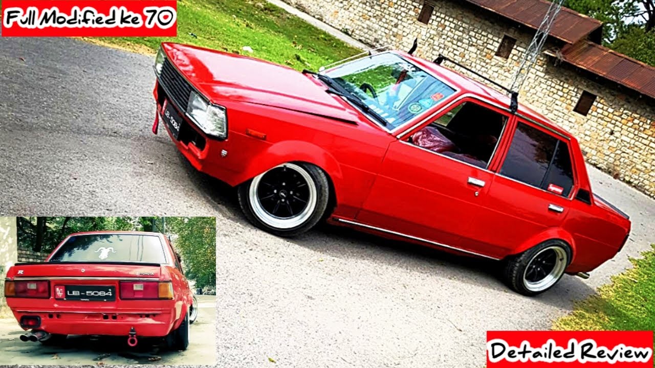 kE70 | Full Modified |Toyota corolla 1980 Model |Abbottabadians cars ...