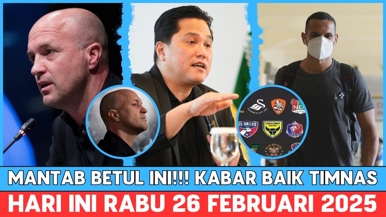 INI DIA BARU JOS!! ALHAMDULILLAH MANTAB! Berita Timnas Indonesia Hari Ini 🔴 Timans Terbaru - YouTube