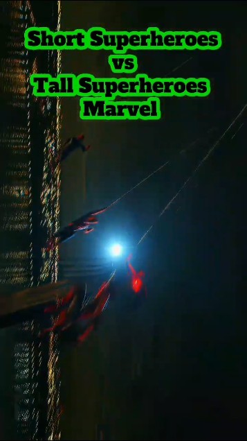 Short Superheroes vs Tall Superheroes – Marvel Height Check - YouTube