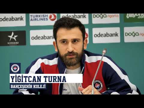 Galatasaray Doğa Sigorta - Bahçeşehir Koleji | Yiğitcan Turna Basın Açıklaması