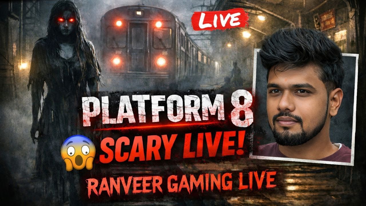 PLATFORM 8 HORROR GAME LIVE 💀 WITH RANVEER #horrorgaming #horror # ...