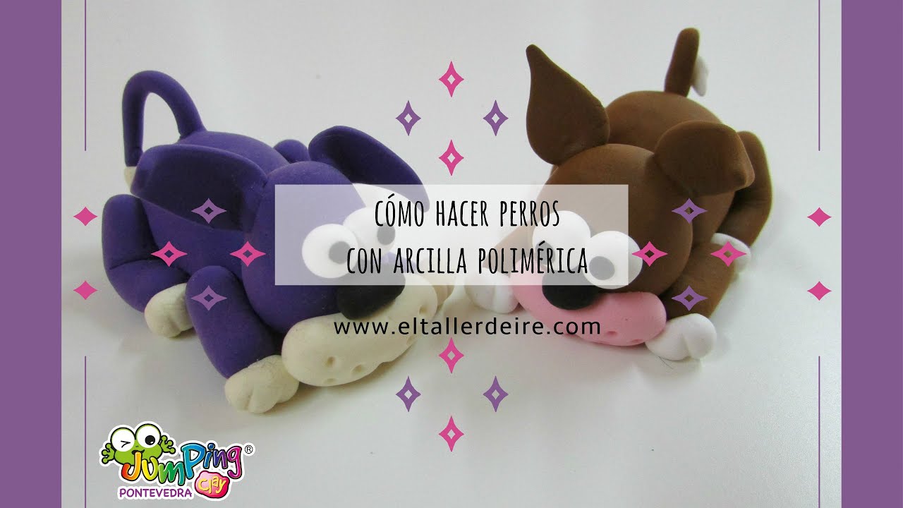 Cómo hacer un perro con Jumping Clay - YouTube