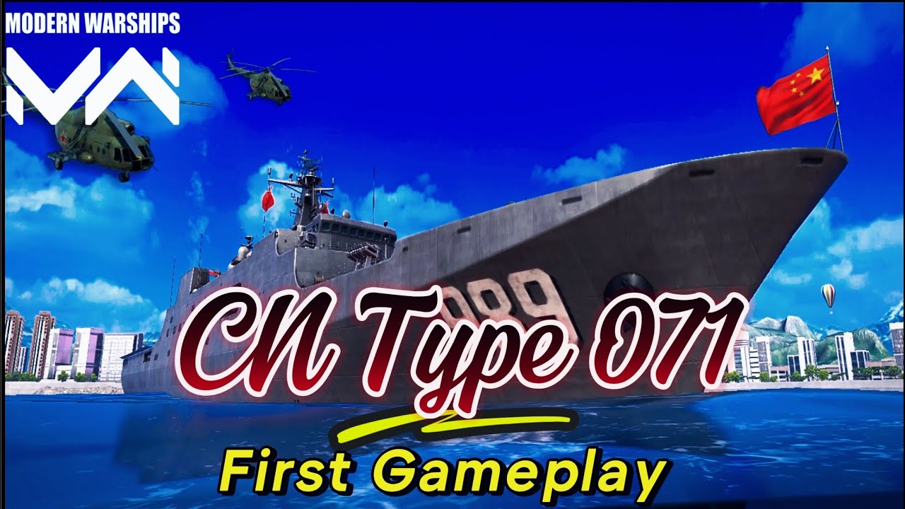 CM Type 071 Yuzhao Amphibious Transport Dock Gameplay - YouTube