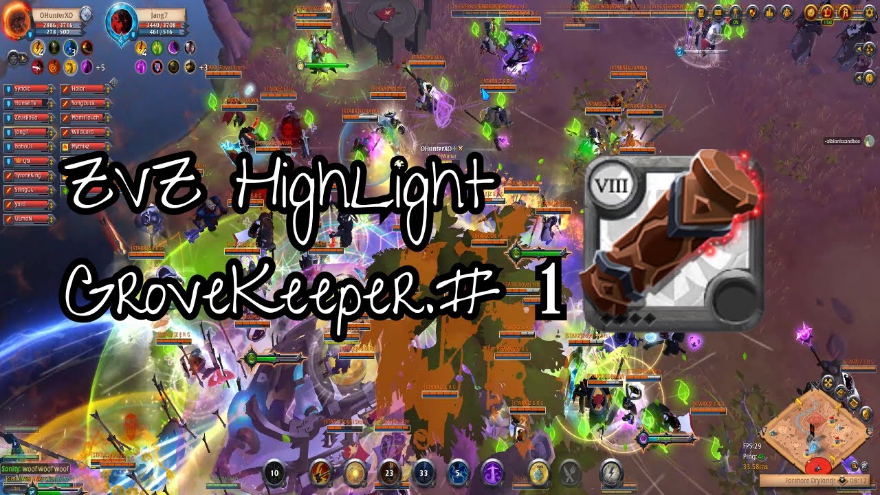 Albion online ZVZ Highlight Grove keeper. Ep.1 East sever. OHunterXO ...