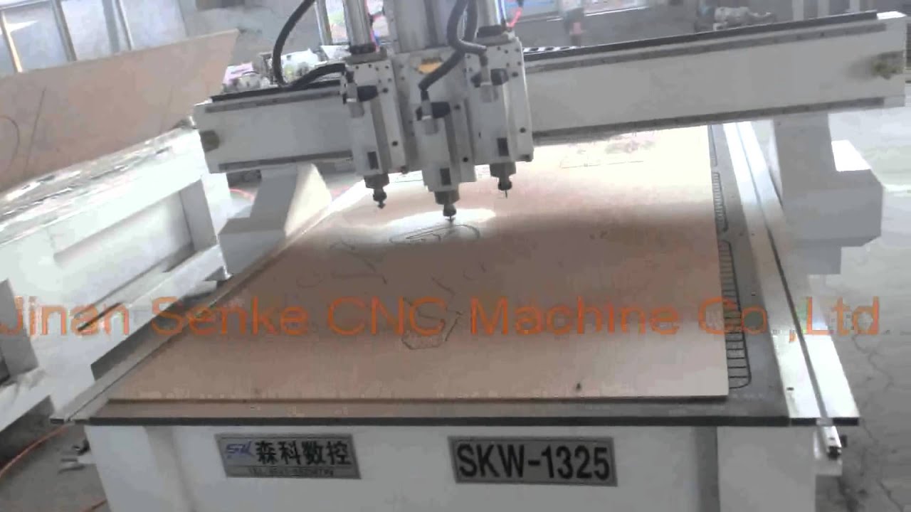 3 Three spindles ATC auto tool changer cnc router .mp4 - YouTube