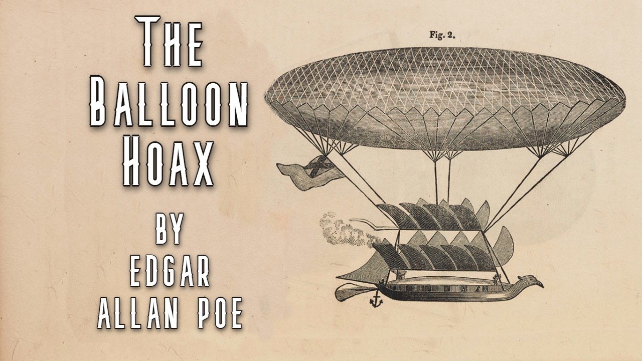 The Balloon-Hoax | Edgar Allan Poe Audiobook by Robin Reads - YouTube