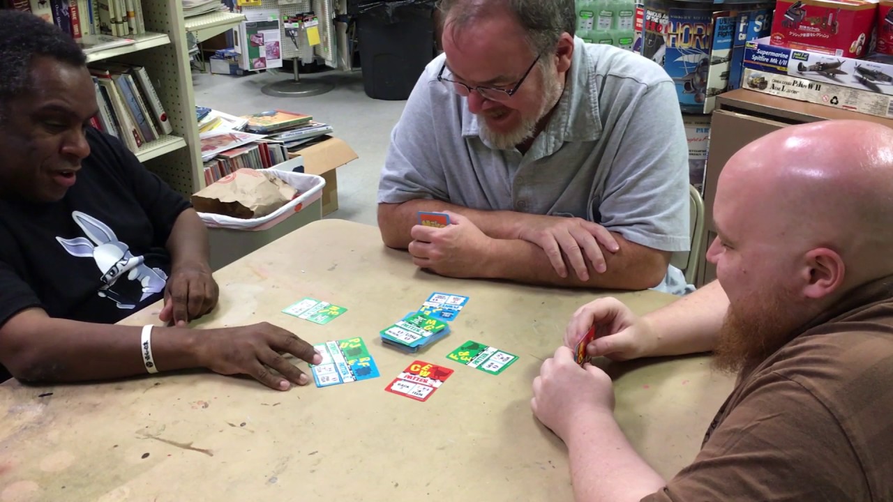 Mike & Joe's Card Game At Play - YouTube