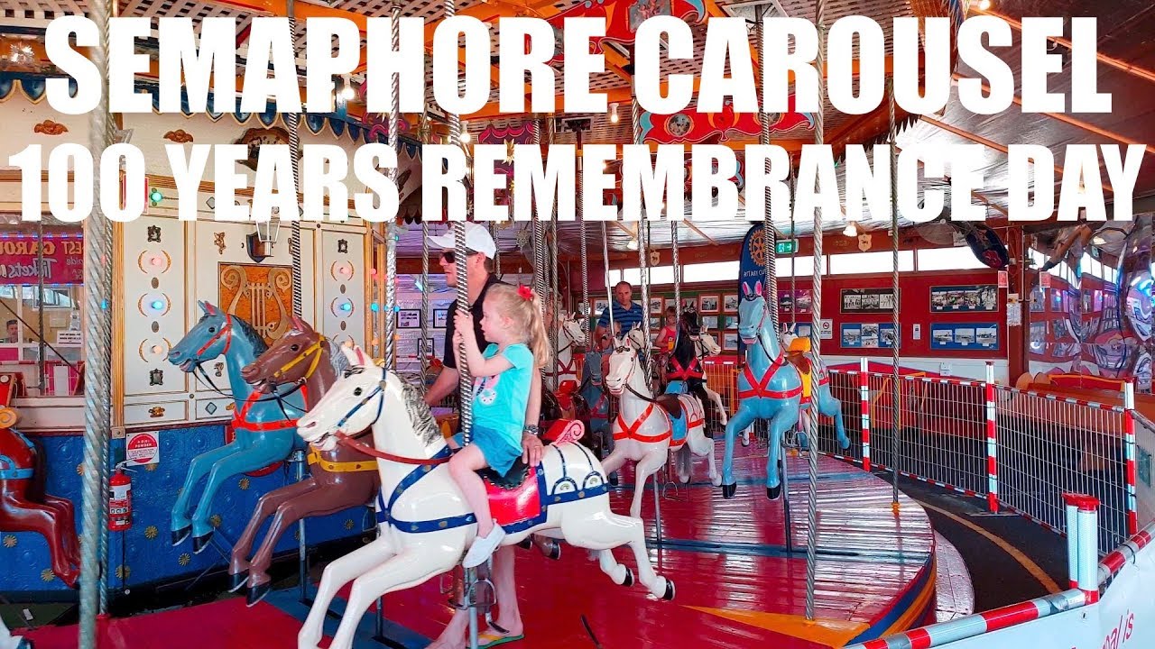 SEMAPHORE CAROUSEL REMEMBRANCE DAY 11/11/2018 - YouTube