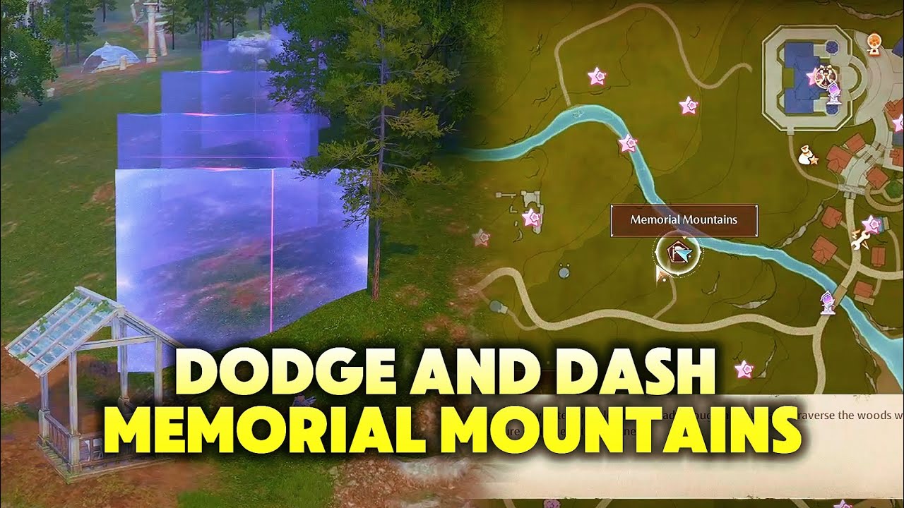 Dodge and Dash 1 Memorial Mountains | Infinity Nikki - YouTube