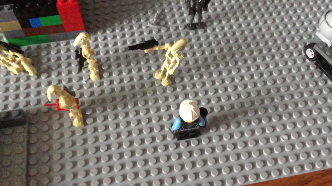 The battle of legos - YouTube