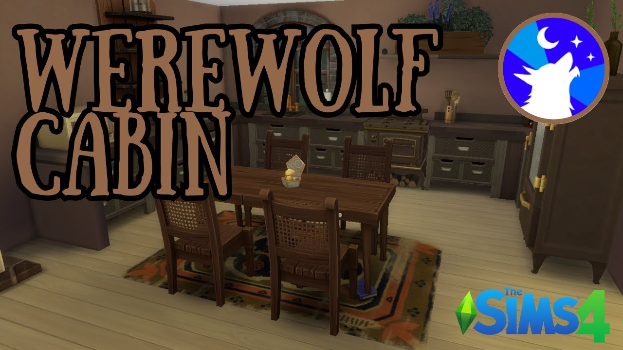 🐺 Building A Cabin Using Only Werewolves - Sims 4 Speed Build 🐺 - YouTube