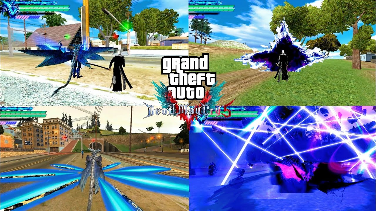 VERGIL DMC 5 GTA SA ANDROID - YouTube