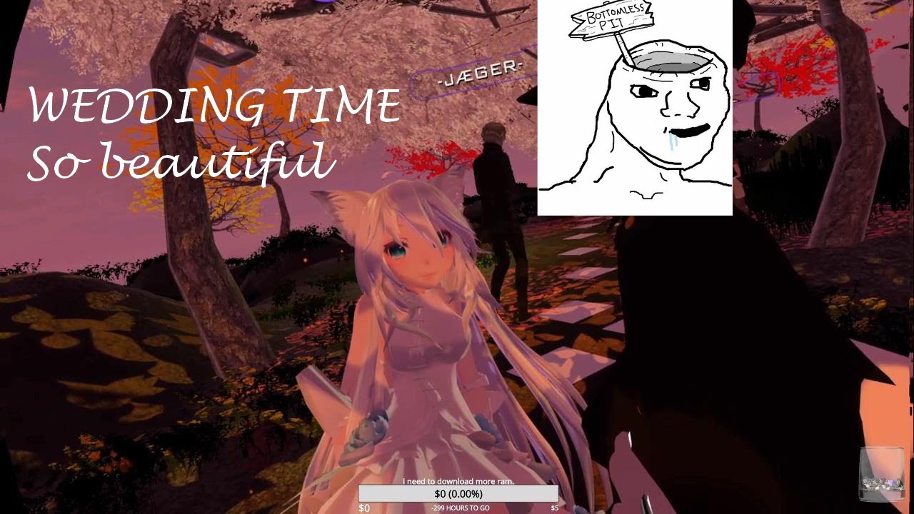 Performing my first wedding in VRCHAT - YouTube