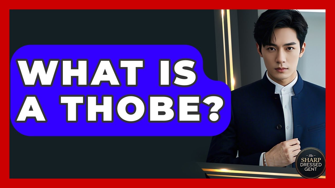 What Is A Thobe? - The Sharp Dressed Gent - YouTube