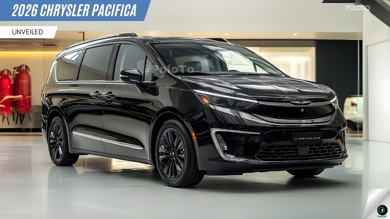 New 2026 Chrysler Pacifica Unveiled - a fully electric Pacifica model ...