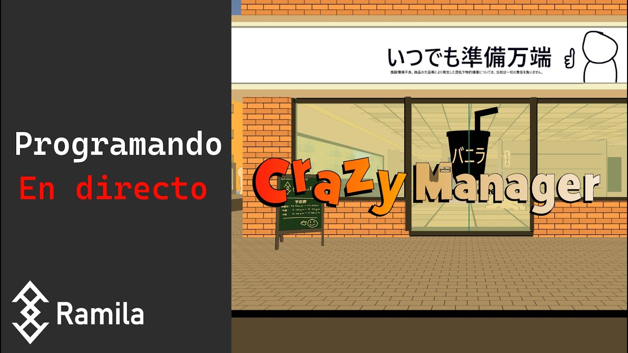 Programando Crazy Manager en Stream #1 - YouTube