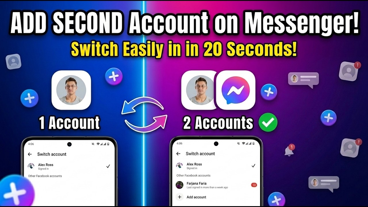 How to Create Another Account on Messenger - Simple Steps [2025] - YouTube