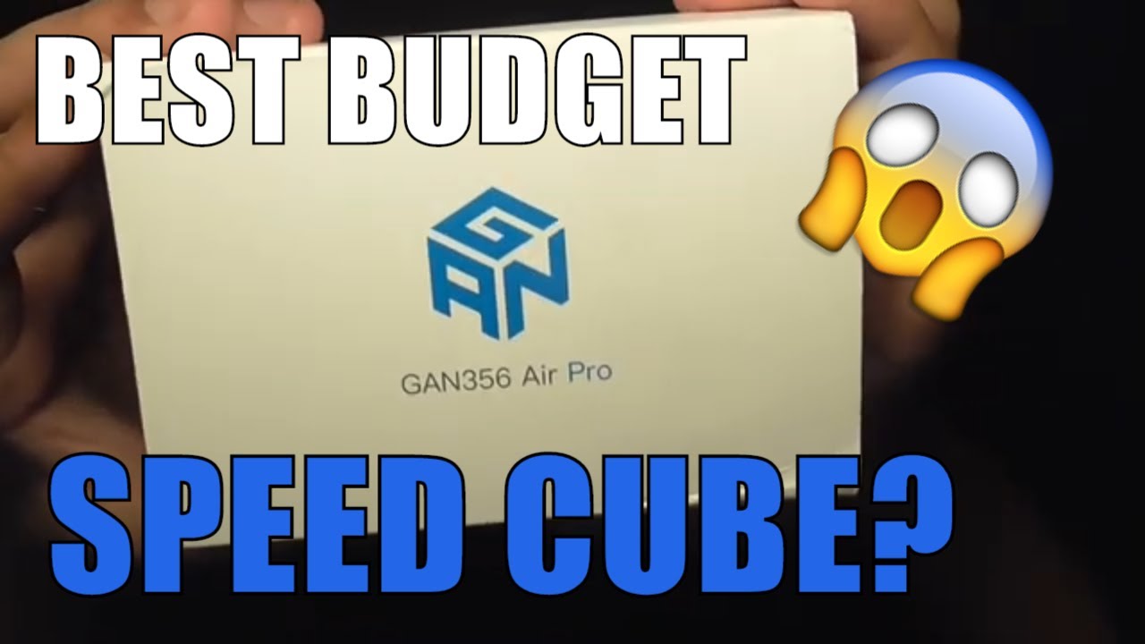 Rubiks Cube Unboxing | GAN 356 Air Pro For Beginner - Budget Speed Cube ...