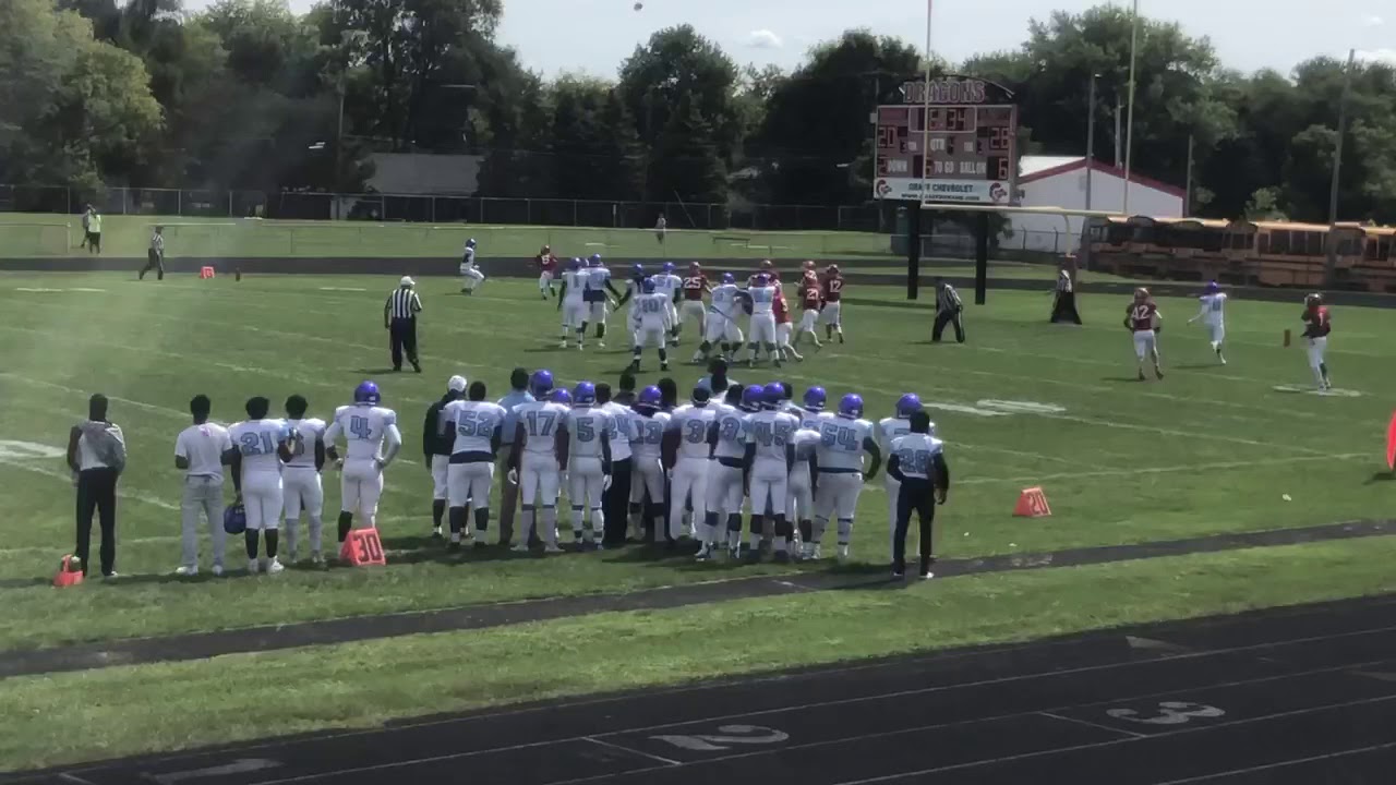 Kaleb Chapman 2021 WR Flint Hamady High School - YouTube