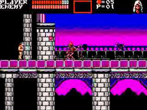 Castlevania III Walkthrough, Stage 13 - Lookout Tower - YouTube
