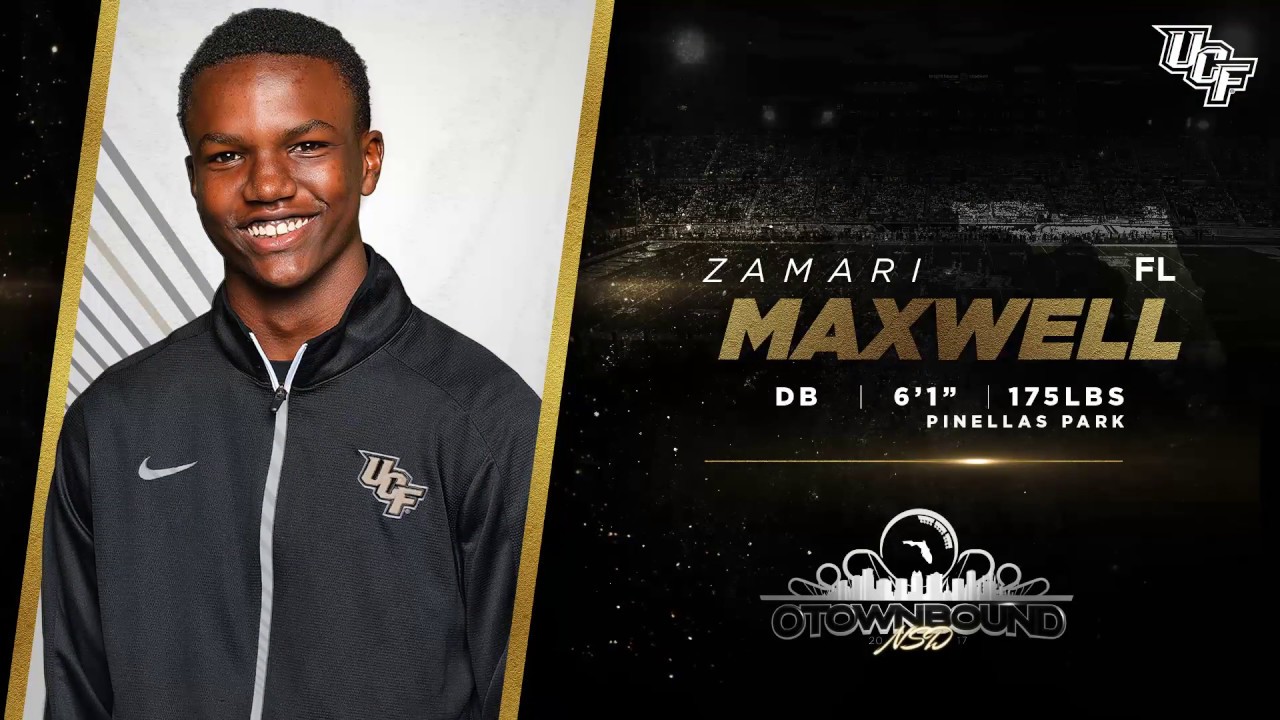 #OTownBound17 - UCF DB Zamari Maxwell - YouTube