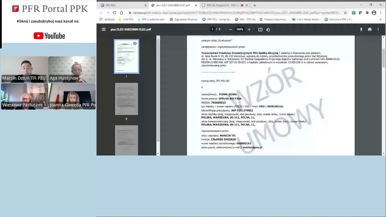 PPK dla księgowych - TFI PZU - YouTube