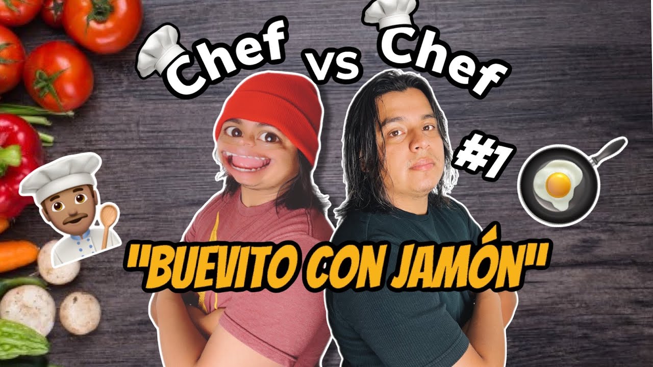 Chef Potato vs. Chef Luchador 👨🏽‍🍳😱 (Huevito con Jamón) 🤣 - YouTube