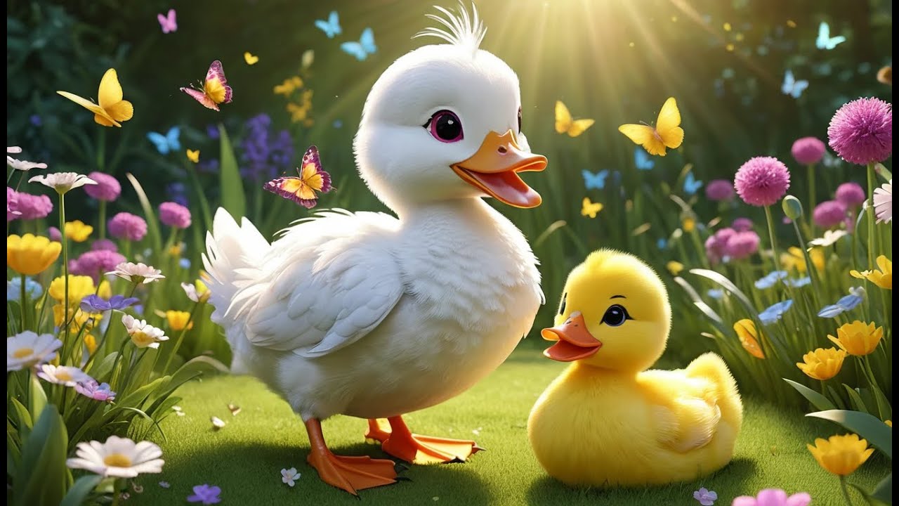 Ruby Had a Fluffy Duck Rhyme Song | Popular Nursery Rhyme | Educational ...