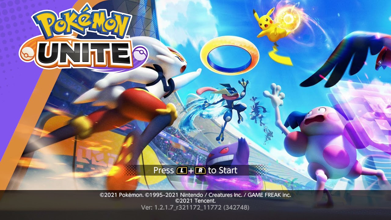 Pokemon Unite - Title Screen - YouTube