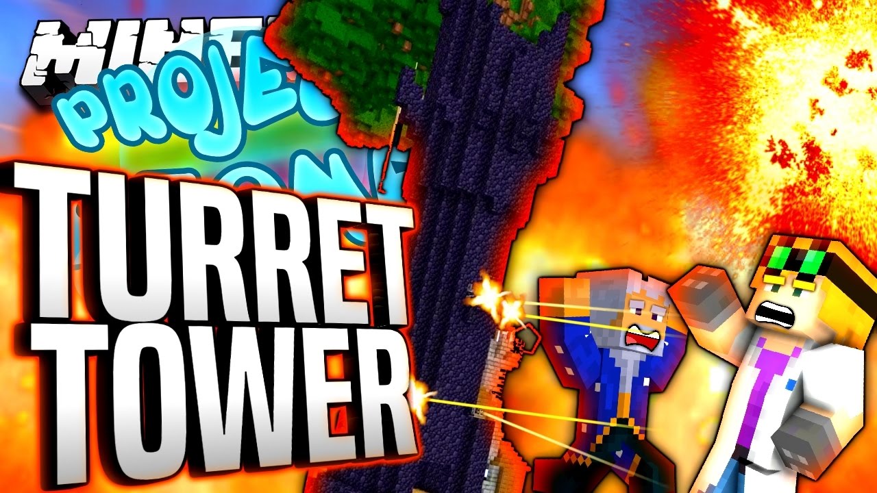 Minecraft - TURRET TOWER - Project Ozone #143 - YouTube