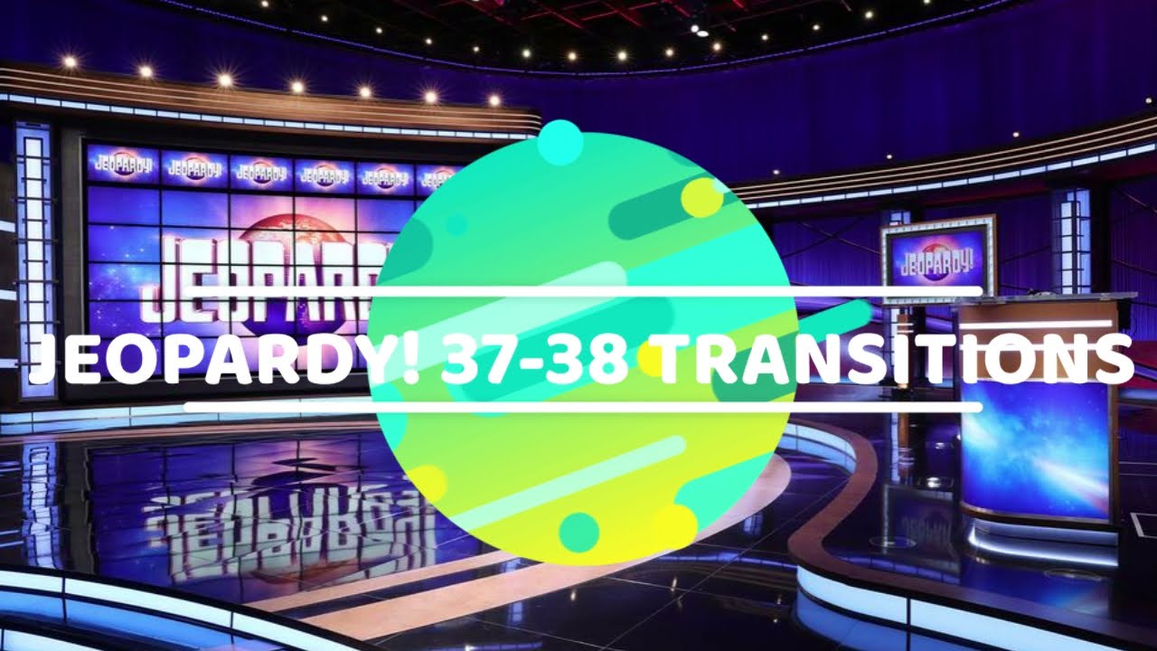 JEOPARDY! Green Screen Transitions Seasons 37-38 | JEOPARDY! Green ...