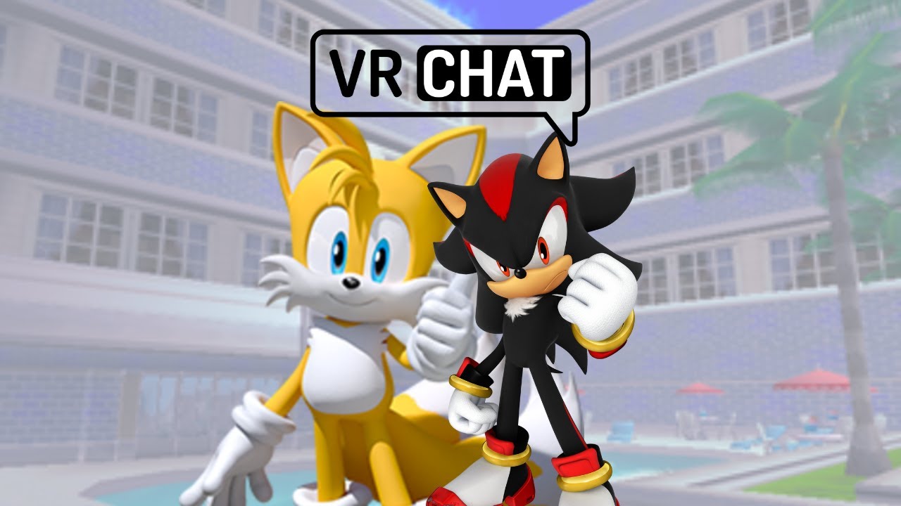 Nice Shadow Meets Tails in VRChat Highlights - YouTube