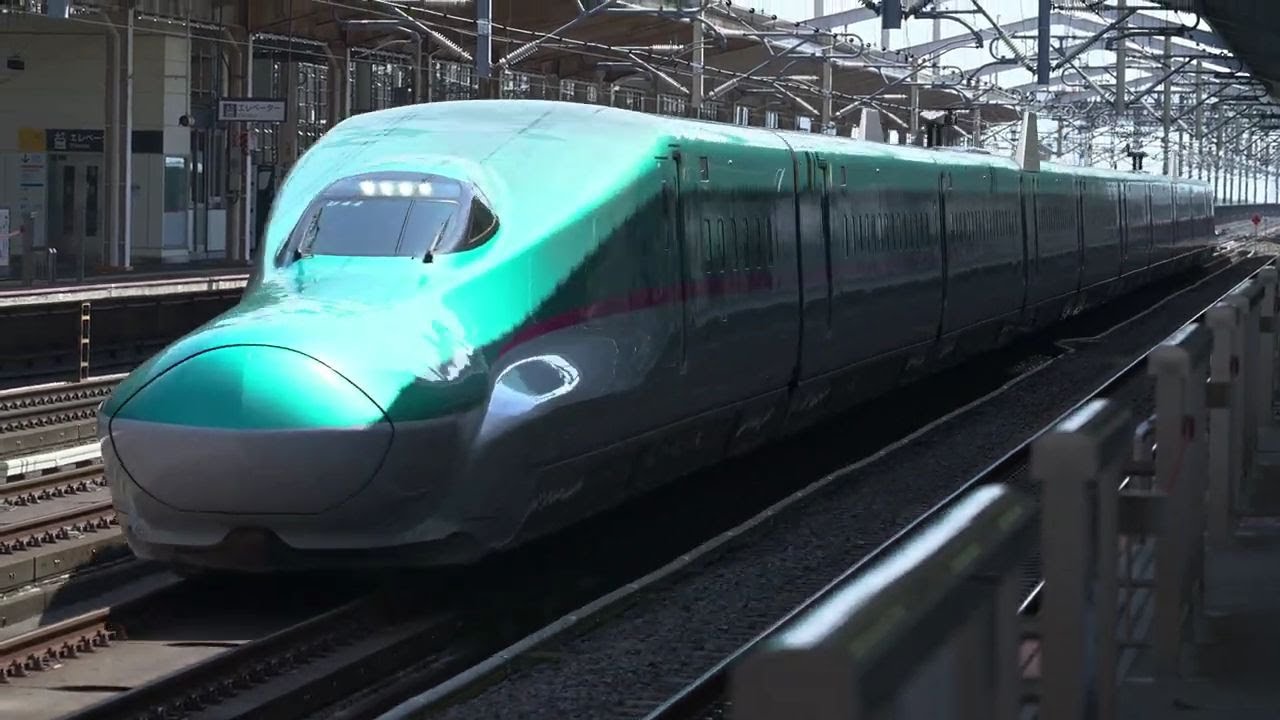 E5系 幹セシU44編成 東北新幹線 小山通過【4K HDR】 - YouTube