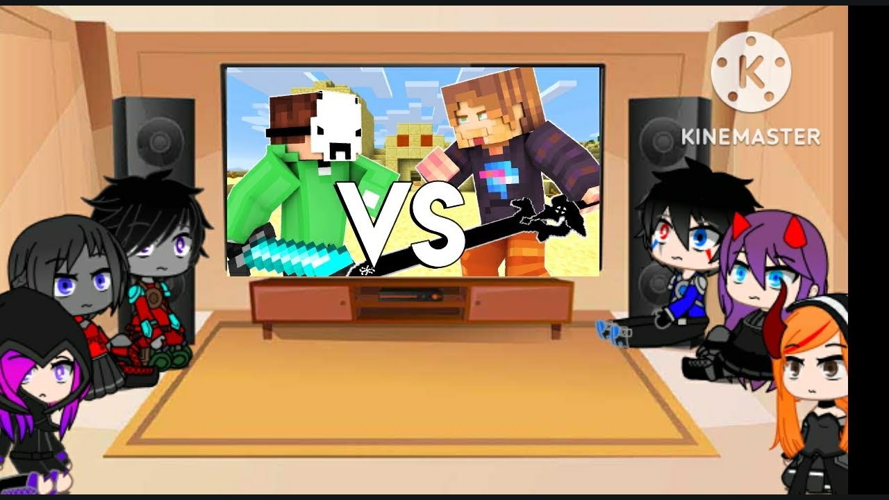 Rainimator friend's react to Dream vs Mr Beast - YouTube