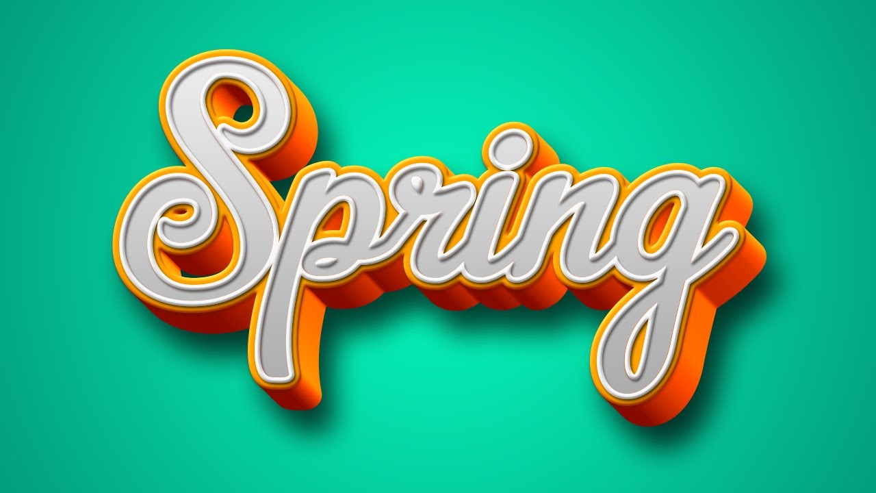 How To Make 3D Text In Photoshop YouTube how-to-make-3d-text-in-photoshop-youtube