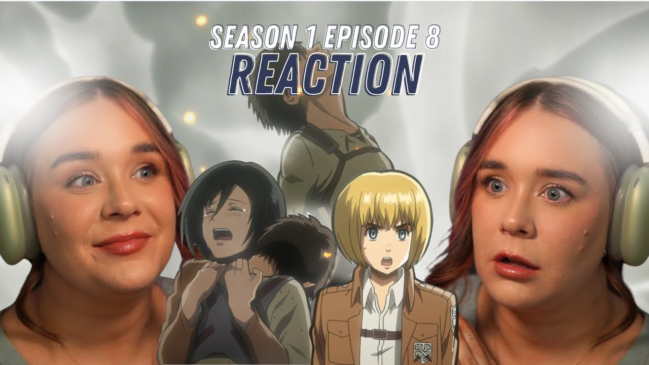 EREN'S BACK?! | Attack on Titan Season 1 Episode 8 Reaction (2024 ...