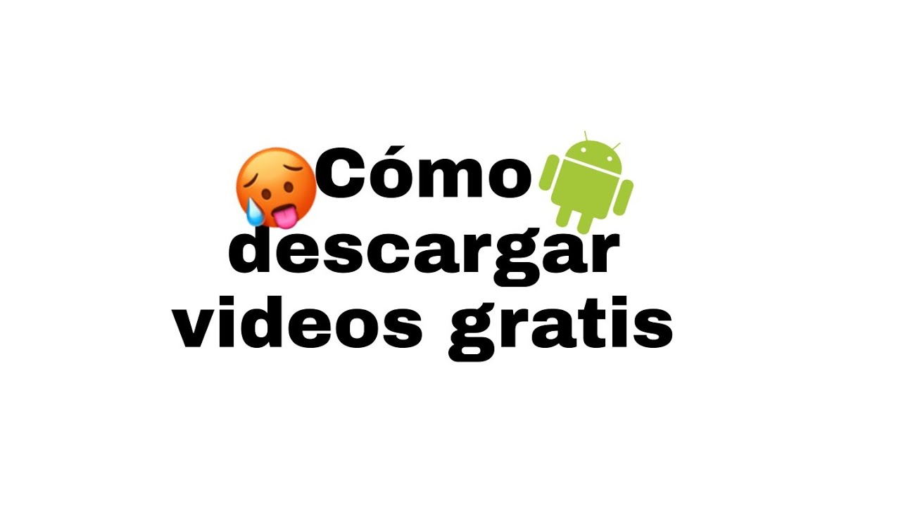 Cómo descargar videos gratis (Mi primer video) - YouTube