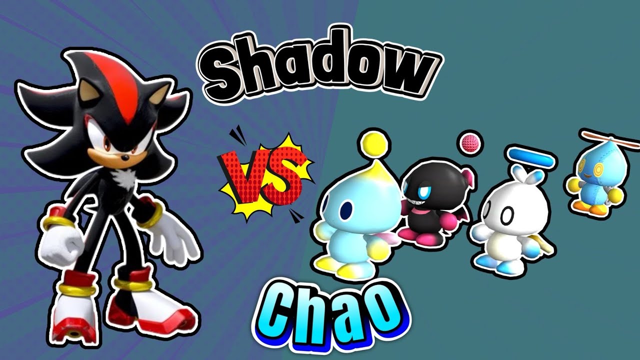 Team Sonic Racing: Shadow vs. Chao - Wer ist schneller? 🏎️💨 - YouTube