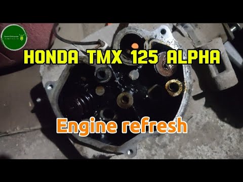 ENGINE REFRESH HONDA TMX 125 ALPHA - YouTube