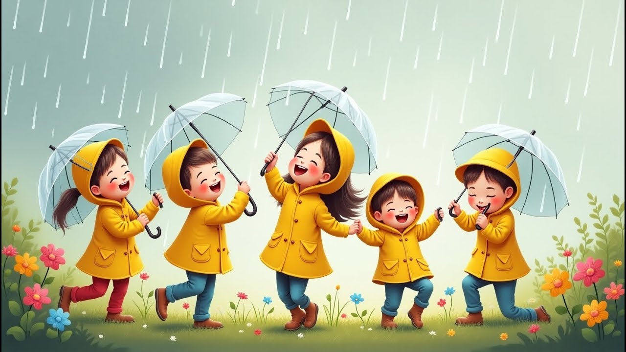 Fun Toddler Songs About Rain | Sing-Along Rainy Day Songs for Kids 🌧️🎶 ...