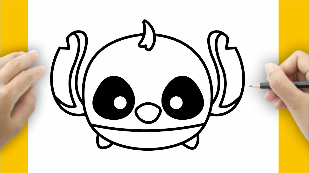 HOW TO DRAW STITCH BABY - YouTube