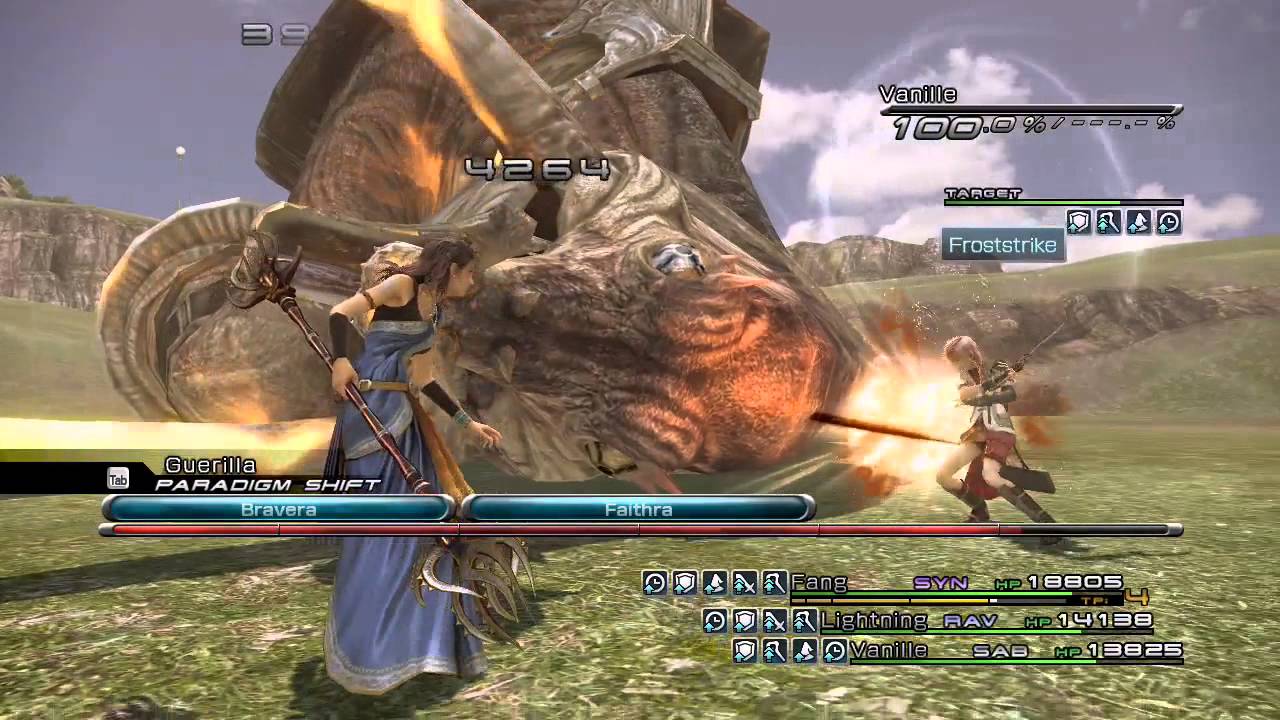 FF XIII PC - Defeating Adamantortoise - YouTube