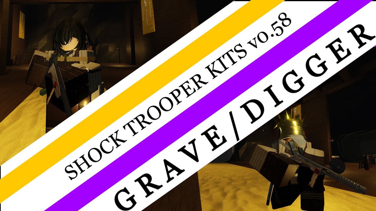 Roblox - Grave/Digger | All Stormtrooper Kits Showcase - YouTube