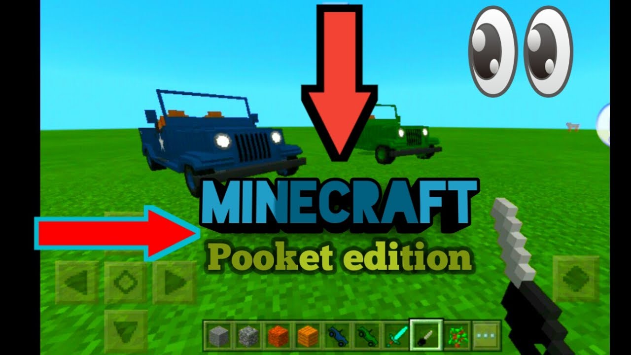 Increibles Autos En Minecraft Pe Addons Youtube